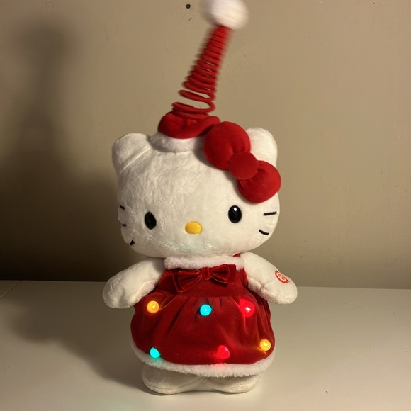 Sanrio | Holiday | Hello Kitty Sanrio Christmas Musical Light Up Plush ...